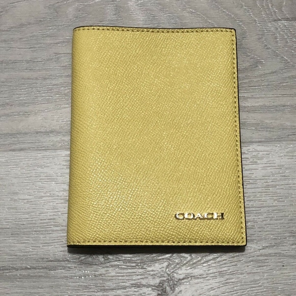 Coach | Bags | Coach Sunflower Yellow Passport Wallet | Poshmark